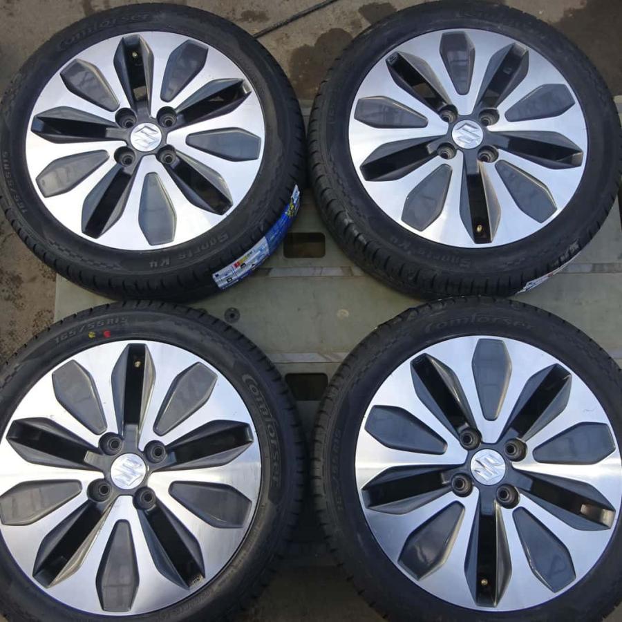 夏4本新品 2023年製 会社宛 送料無料 165/55R15×4.5J 75V COMFOSER SPORTS-K4 ソリオ 前期 純正 ...