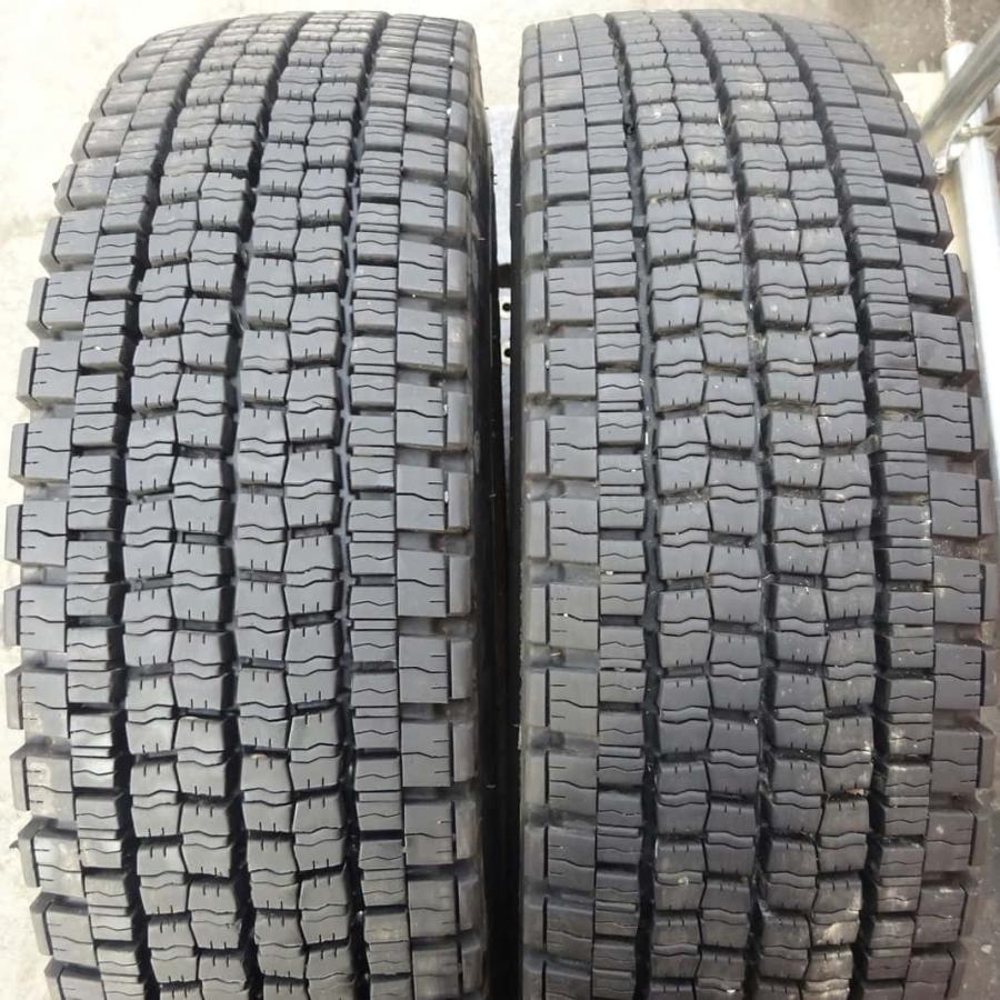 冬 4本SET 会社宛 送料無料 225/80R17.5 123/122 LT ダンロップ DECTES SP001 地山 バリ溝 中型 ...