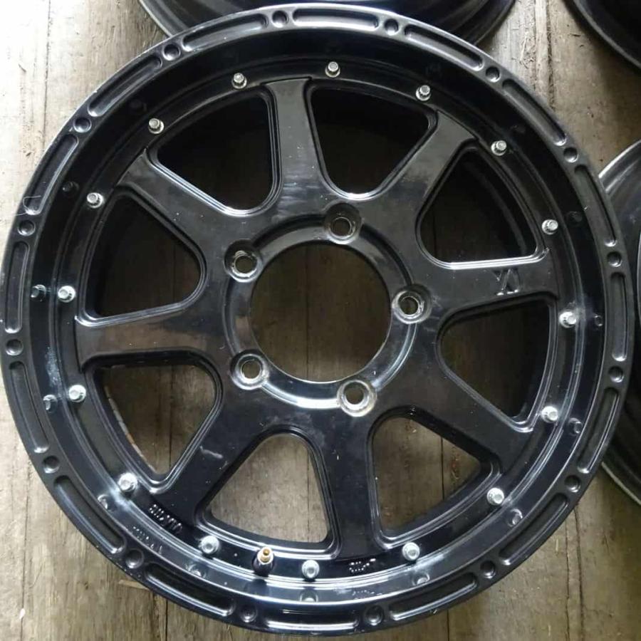 4本SET 会社宛送料無料 16×6.5J XTREME-J XJ アルミ 5穴 PCD 139.7mm +20 ハブ径108mm クロカン ...