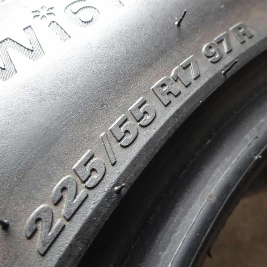 冬4本 会社宛 送料無料 225/55R17 97R KUNHO ICE WI61 2022年製 バリ溝 アルファード エクストレイル ...