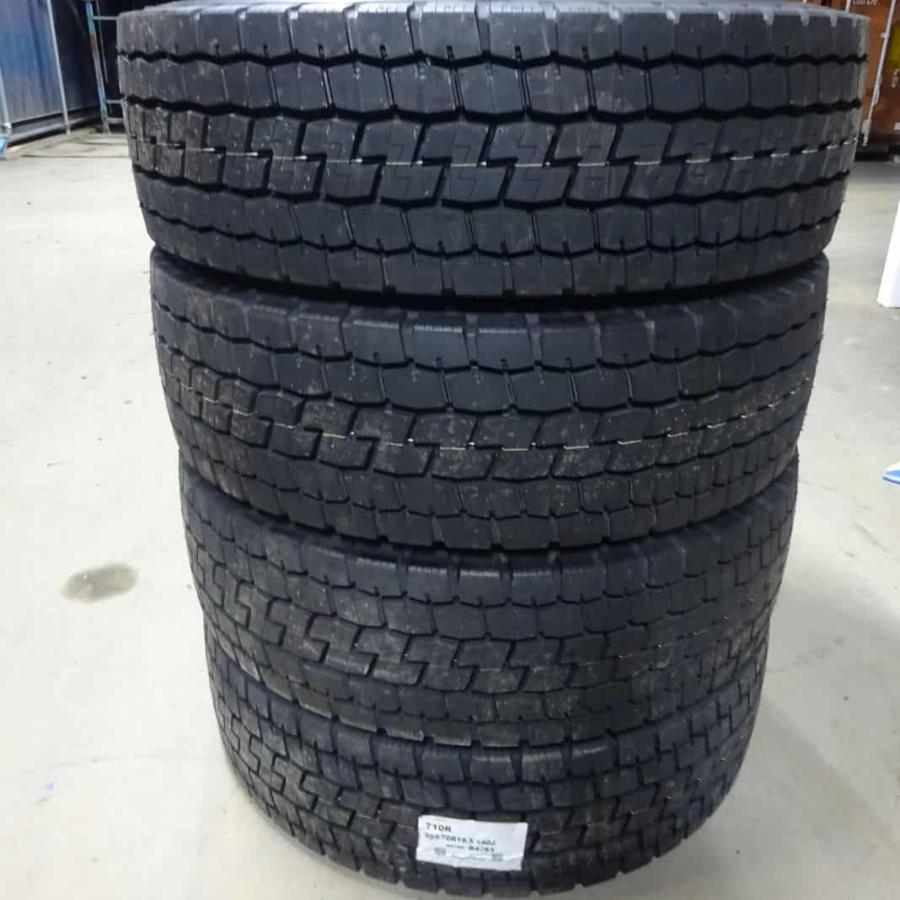 MIX 夏 新品 2022年製 4本SET 会社宛 送料無料 265/70R19.5 140/138 TB ヨコハマ 710R 地山 ミックス 低床 大型トラック SNOW NO,Z8581 ...
