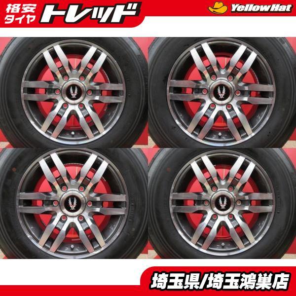 BRIDGESTONE 共豊 PRO-POTER PR06 15x6J+33 6H-139.7＆BS Ecopia RD-613 195 ...