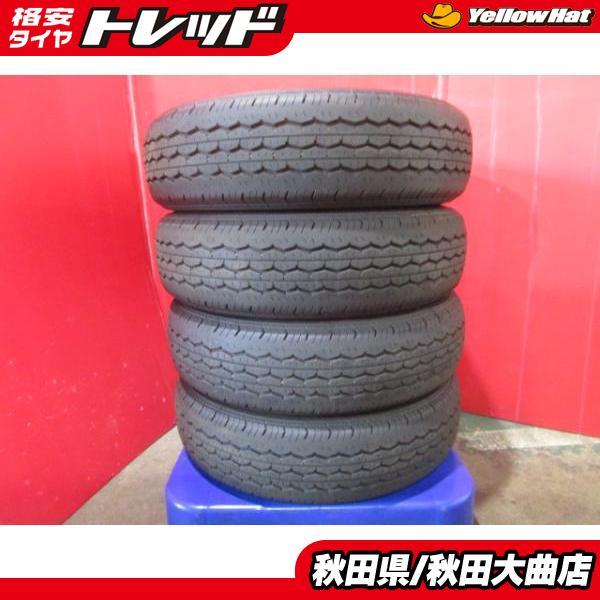 BRIDGESTONE 限定1台! ブリヂストン エコピア RD613 195/80R15 22年製造 中古 4本セット 107/105 LT ...