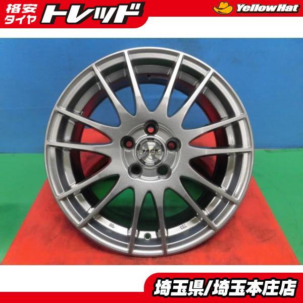 86 BRZ インプレッサG4 XV フォレスター 中古 社外 ザックJP104 アルミホイール 16インチ 6.5J +48 5H100 4本セット 車検用 冬用 等に : タイヤショップ ...