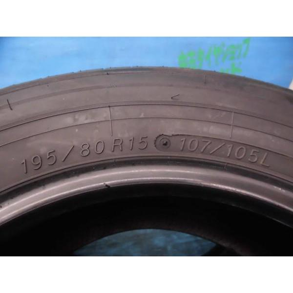 キャラバン NV350 中古 夏タイヤ 4本セット ヨコハマ JOB RY52 195/80R15 103/101 2本 195/80R15 107/105 2本 前後違い : e014 ...