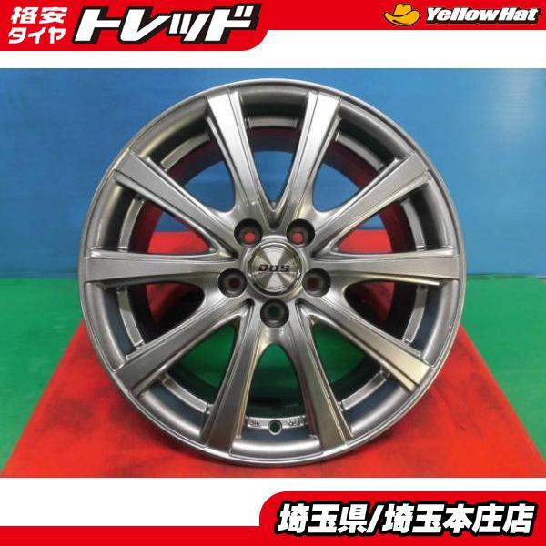 86 BRZ インプレッサG4 XV スポーツ フォレスター 中古 社外 アルミホイール DOS 16インチ 6.5J +50 5H100 4本セット 車検用 冬用 : タイヤショップトレッド ...