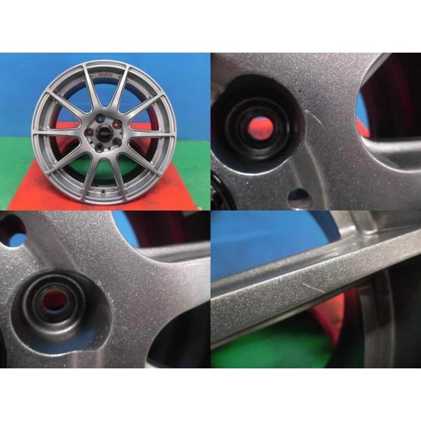 レクサスCT 86 ウィッシュ プリウス インプレッサG4 XV 中古 社外 アルミホイール クロススピード 17インチ 7.0J +50 5H100 4本セット : e014 ...
