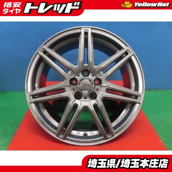 86 ウィッシュ インプレッサG4 XV スポーツ フォレスター 中古 社外 シビラ アルミホイール 17インチ 7J +48 5H100 4本セット 本庄 : タイヤショップトレッド ...