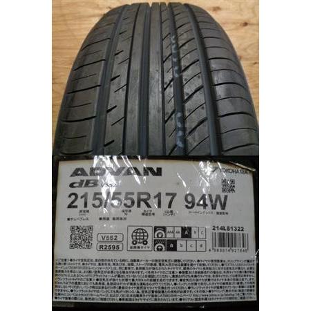 【東大宮】お買い得 新品アウトレット ヨコハマ アドバンdB V552 215/55R17 215 55 17 94W 2022年製 4本セット : e053-00054417 : タイヤ ...