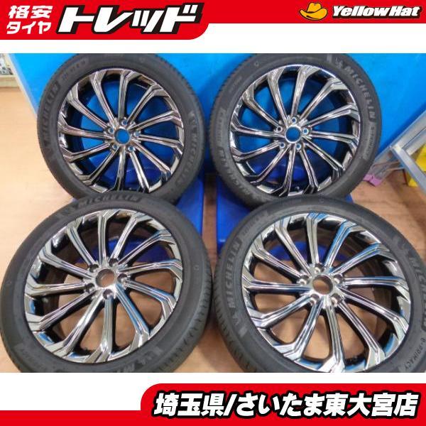 ミシュラン 【東大宮】お買い得 新古品 モデリスタ 19X7.0J +40 5H 114.3 MICHELIN e・PRIMACY 225 ...
