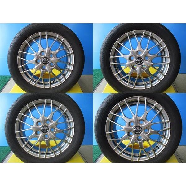80系 ノア VOXY トヨタ純正 BBS 鍛造 16インチ6J＋50 5H114 ブリヂストン トゥランザ T001 205/55R16 タイヤ付き 4本セット！ :e054 ...