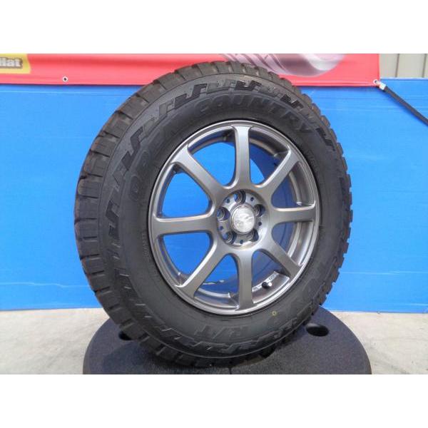 TOYO TIRES SJ フォレスター 新品 トーヨー R/T オープンカントリー 215/70R16 + 中古 アルミ TOPY ZINA ゴツゴツ オフロード アウトバック 岡崎 ...