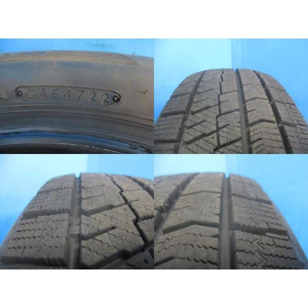 BRIDGESTONE 4本 バリ山!! 2022年製 中古 スタッドレス タイヤ ブリヂストン BLIZZAK VRX2 185/60R15 84Q アクア シエンタ フィット ヤリスなどに ...