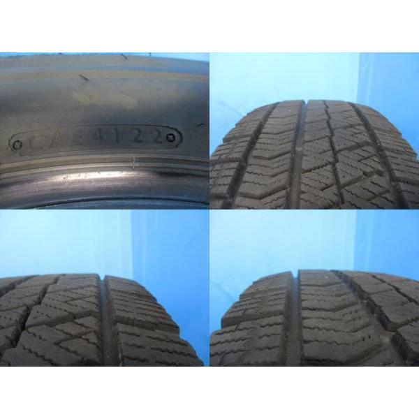 BRIDGESTONE 4本 2022年製 中古 スタッドレス タイヤ ブリヂストン BLIZZAK VRX2 185/70R14 88Q カローラ ノート フリード アコード : タイヤ ...