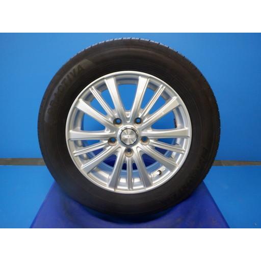 ヨコハマタイヤ 彦根 195/65R15 中古 ヨコハマ プラクティバ BP01 + 社外品 SPORT VENAD 15インチ ヴォクシー ノア ZRR80G ZRR80W ZRR85G ...