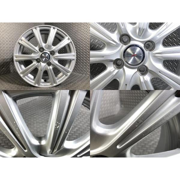 DUNLOP 【送料無料】21年製 新品 ダンロップ ENASAVE EC204 175/65R14 82S 中古Weds JOKER 14-5.5J +45 4H100 ノート キューブ ...