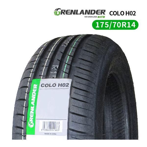 GRENLANDER 175/70R14 2025年製造 新品サマータイヤ COLO H02 送料無料 175/70/14 : タイヤバリューセンター - 通販 - Yahoo!ショッピング