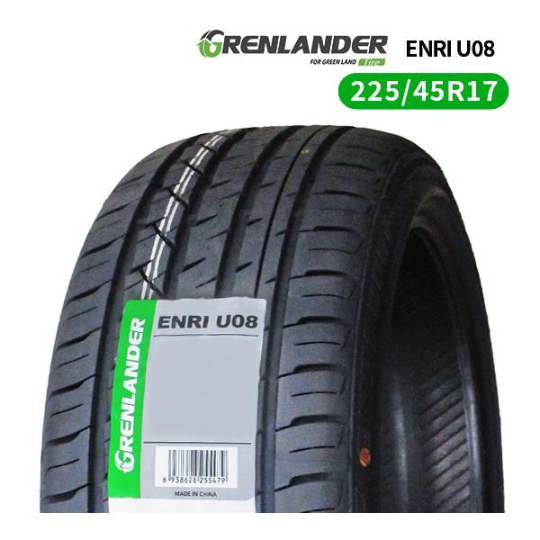 GRENLANDER 225/45R17 2025年製造 新品サマータイヤ ENRI U08 送料無料 225/45/17 : タイヤバリューセンター - 通販 - Yahoo!ショッピング