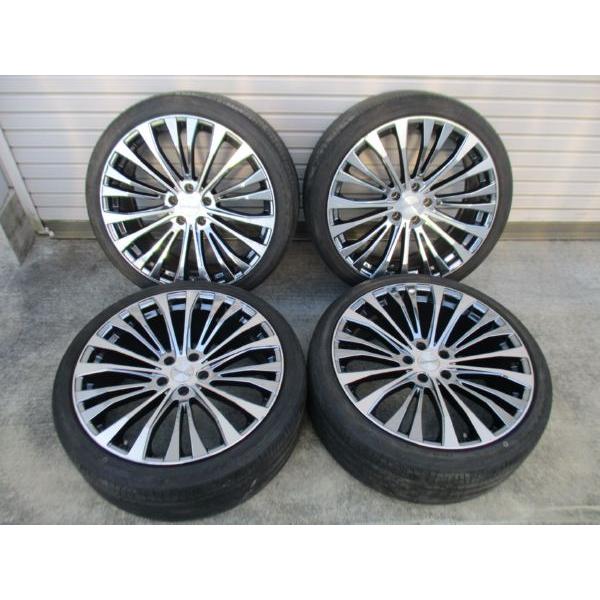 NITTO ★☆ROJAM 245/35R20 タイヤホイールセット 8.5J 114.3 5H +24 送料込 20460☆★インボイス領収 ...