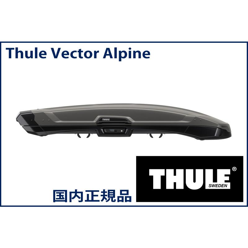 THULE ルーフボックス(ジェットバッグ) Vector Alpine チタンマット TH6135 スーリー ベクター アルパイン 代金引換不可【沖縄・離島発送不可】 : タイヤ1番 ...