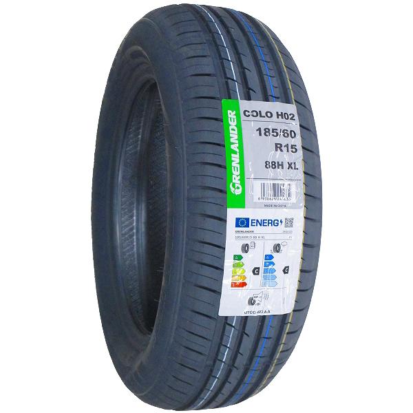 185/60R15 2024年製造 新品サマータイヤ GRENLANDER COLO H02 185/60/15 :gl-h02-185-60r15:タイヤゲキヤスオウYahoo!店 - 通販 ...