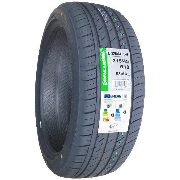 GRENLANDER 215/45R18 4本セット 2025年製造 新品サマータイヤ L-ZEAL56 215/45/18 : タイヤゲキヤスオウYahoo!店 - 通販 - Yahoo ...