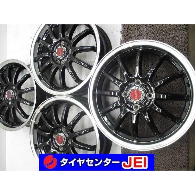 16インチ エスカーダ 5.5J+48 100 軽自動車/コンパクトカー 中古アルミホイール【4本セット】送料無料(A16-5249） : タイヤセンターJEI - 通販 - Yahoo!ショッピング