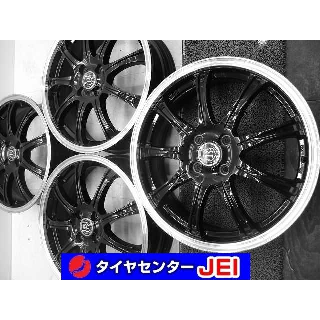 17インチ ブランドルライン 5.5J+45 100 軽自動車 タント/スぺーシア 中古アルミホイール【4本セット】送料無料(A17-5244） : タイヤセンターJEI - 通販 ...