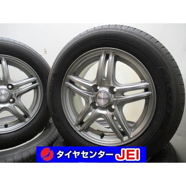 14インチ バリ溝 175/65R14 5.5J+38 100 コンパクトカー 中古タイヤアルミホイール【4本セット】 送料無料(MA14 ...