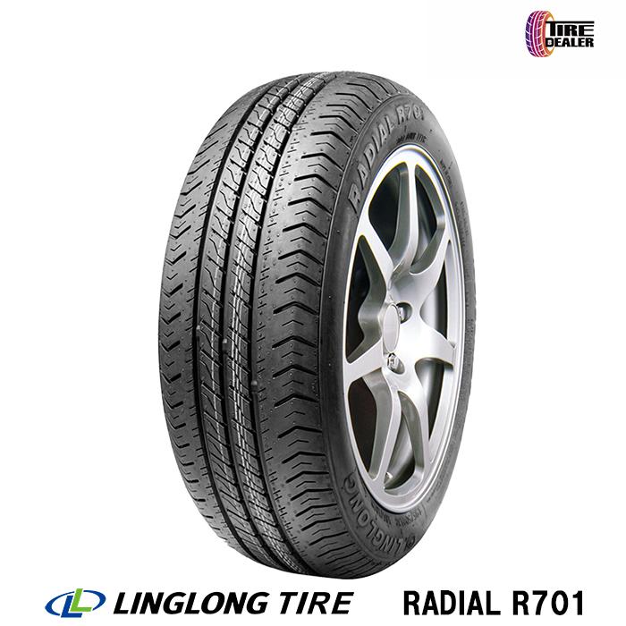 LINGLONG（リンロン） 2025年製 165R14 8PR 96/95T RADIAL R701 バン・小型トラック用 サマータイヤ 4 ...