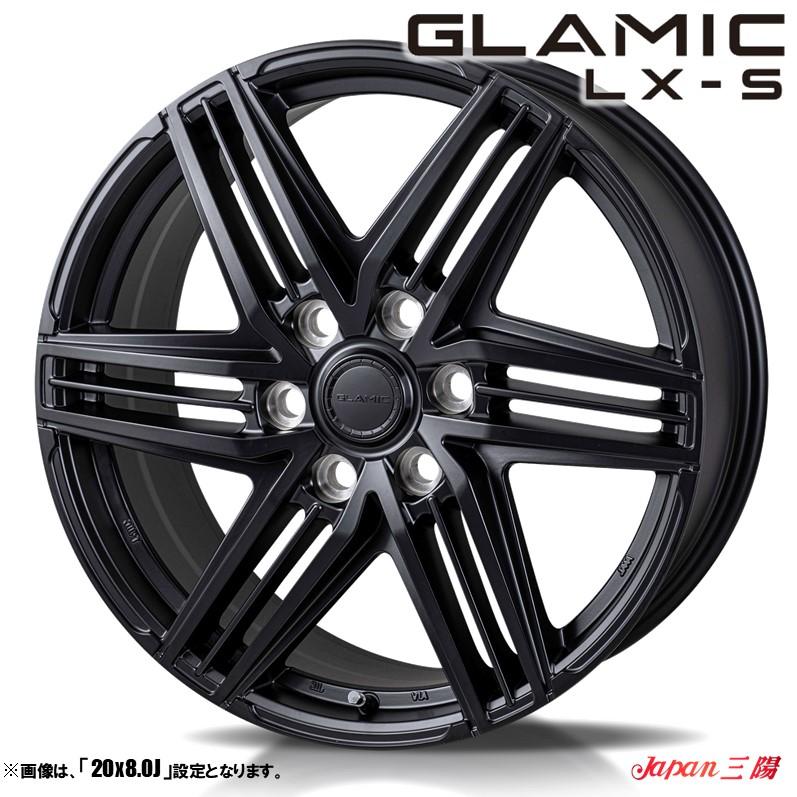 KOSEI ホイール4本セット GLAMIC LX-S グラミック エルエックスエス 18インチ リム幅8.0J インセット+55 6穴 PCD139.7 サテンブラック : タイヤ市場 ...