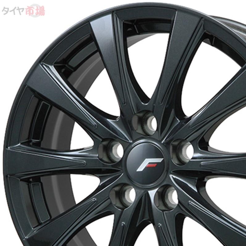 4本セット Lehrmeister レアマイスター LF-IZOLA II イゾラ2 17インチ リム幅6.5J インセット+39 5穴 PCD120 平座ナット対応 ブラック【法人様宛は送料 ...