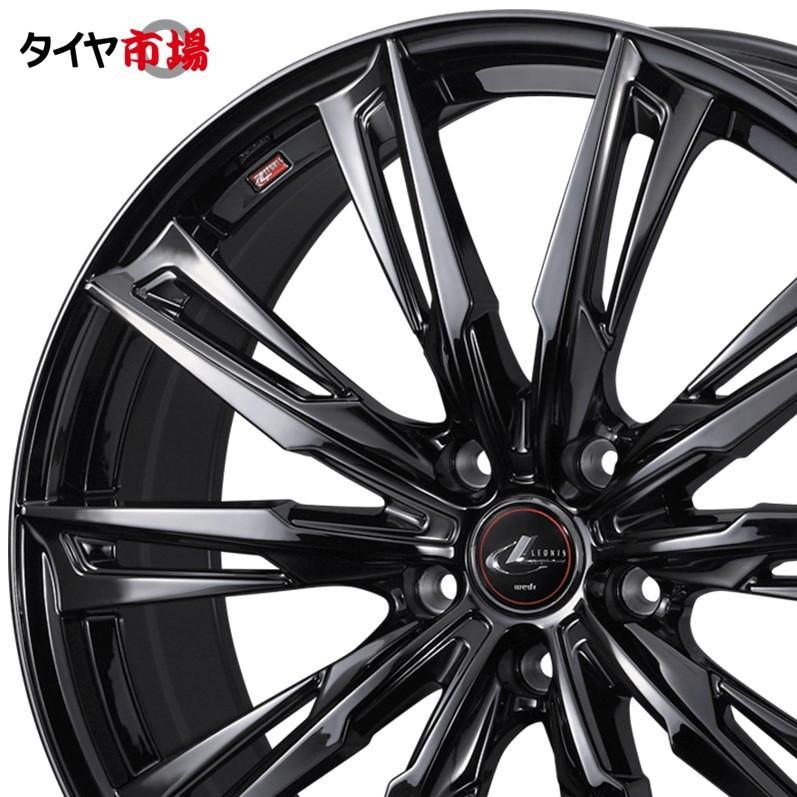 Weds ウェッズ LEONIS レオニス GX 20インチ リム幅8.5J インセット+35 5穴 PCD114.3 HYPER BMC（ハイパーブラックメタルコート） 送料無料 ...
