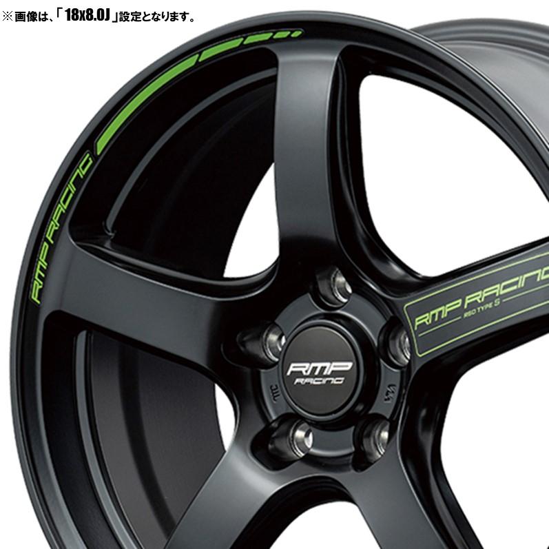 マルカサービス ホイール4本セット M.I.D RMP RACING R50 TypeS 18インチ リム幅8.0J インセット+45 5穴 PCD100 セミグロスブラック : タイヤ市場 ...