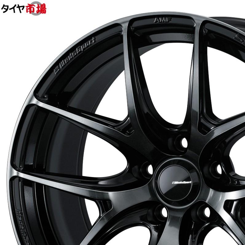 WEDS ホイール4本セット Weds ウェッズ WedsSport ウェッズスポーツ SA-01R 18インチ リム幅7.5J インセット+45 5穴 PCD114.3 WBC（ウォース ...