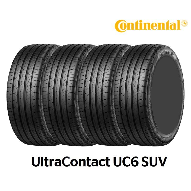 2024年製 】サマータイヤ 4本セット Continental コンチネンタル UltraContact ウルトラコンタクト UC6 SUV 225/55R18 98H（ネット限定価格）正規 ...