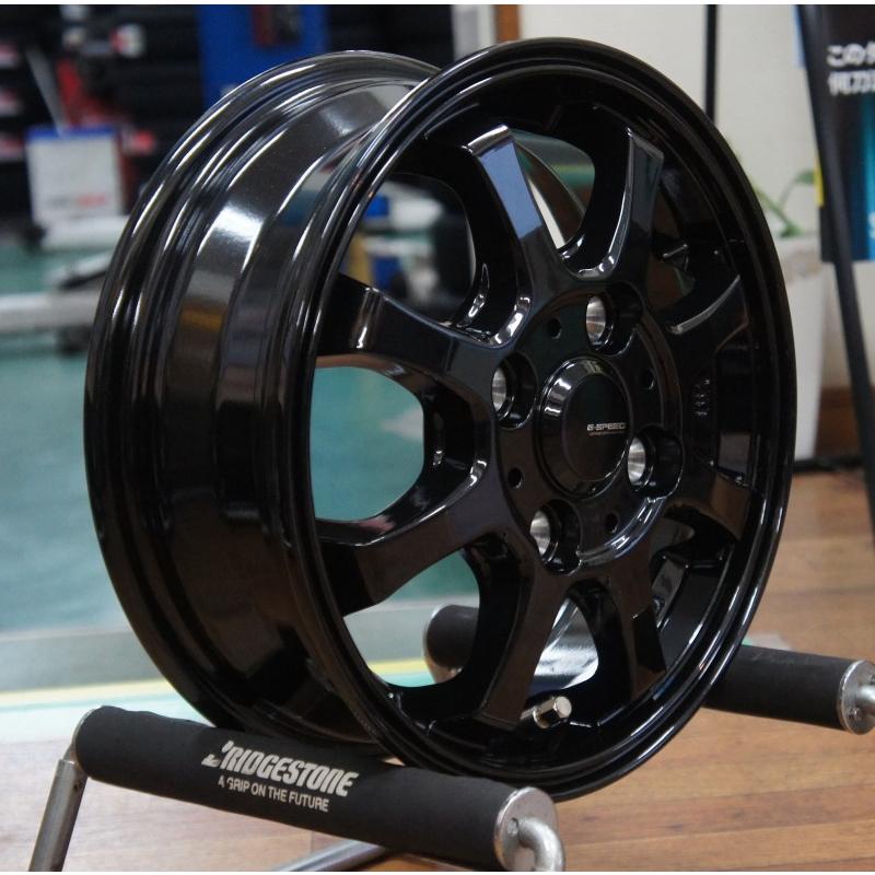 145/80R12 軽トラ、軽バン YOKOHAMA GEOLANDAR KT/ジオランダーKT 12x4.00B G.speed G-08/ジースピード G-08 ...