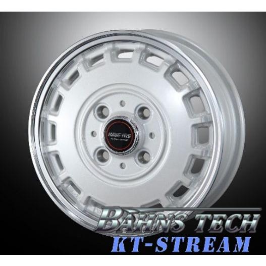 145R12 6PR 軽トラック・バン用 YOKOHAMA JOB RY52 12X4.00B 4穴 PCD：100 BahnsTech KT Stream/バーンズテック KT ストリーム ...