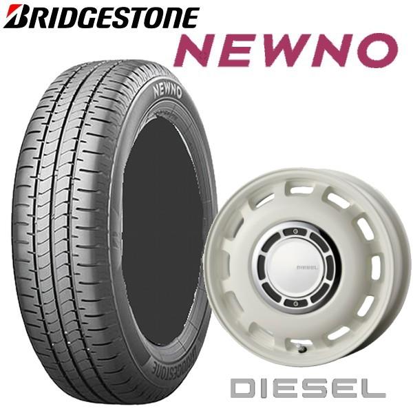 BRIDGESTONE（ブリヂストン） 155/65R14 BRIDGESTONE NEWNO/ブリヂストン ニューノ 14x4.5J 4/ ...