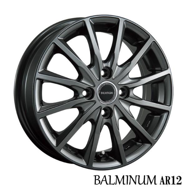 BRIDGESTONE E13ノートなど【アルミ単品4本価格】BALMINUM AR12/バルミナ AR12 16X6.0J 4穴 PCD：100 50 : タイヤマート24ヤフー店 - 通販 ...
