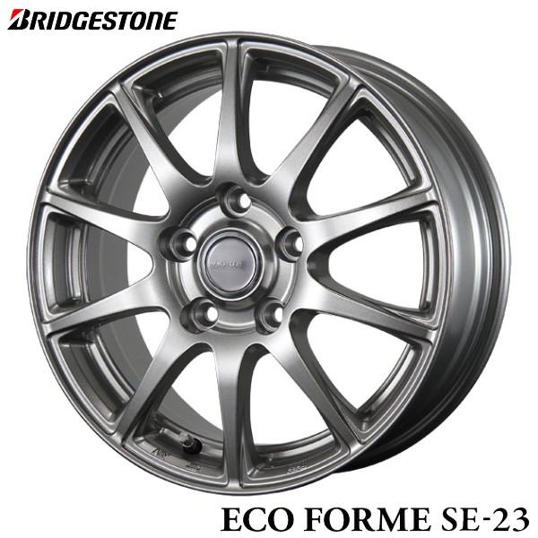 BRIDGESTONE（ブリヂストン） アルファード40系など【アルミ単品4本価格】BRIDGESTONE ECO FORME SE23/エコ ...
