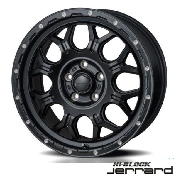 BRIDGESTONE 新型シエンタ【アルミ単品4本価格】 HI-BLOCK JERRARD /ハイブロック ジェラード 15X5.5J 5穴 ...