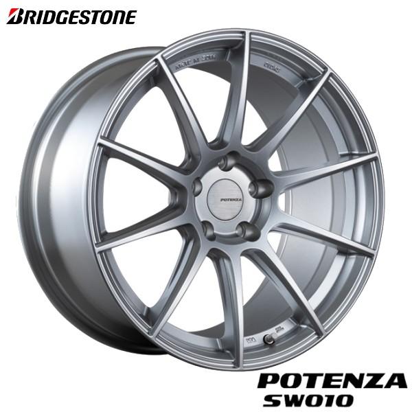 BRIDGESTONE POTENZA SW010/ポテンザ SW010 15X6.5J 5穴 PCD：100s【アルミ単品4本価格】 : posw01015655100s : タイヤマート ...