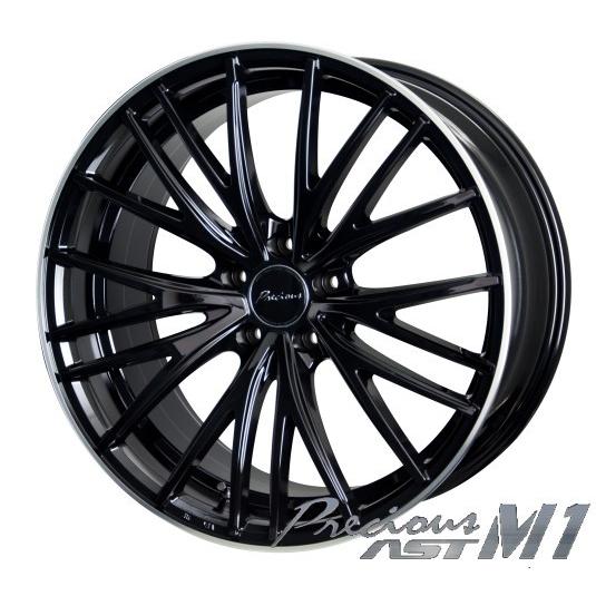 BRIDGESTONE ヴェゼル/セレナなど【アルミ単品4本価格】Precious AST M1/プレシャス アストM1 18X7.0J 5穴 ...