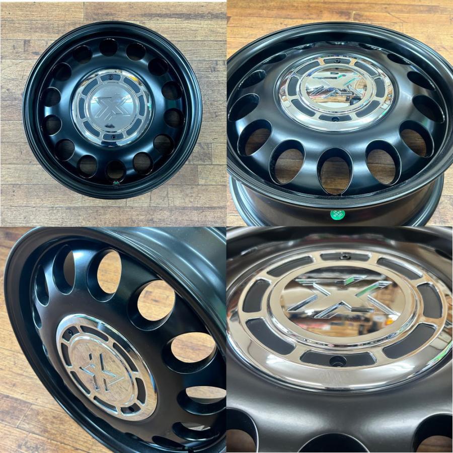 BRIDGESTONE（ブリヂストン） 新型シエンタ【アルミ単品4本価格】X BLOOD STEELE/スティール 15X6.0J 5穴 ...