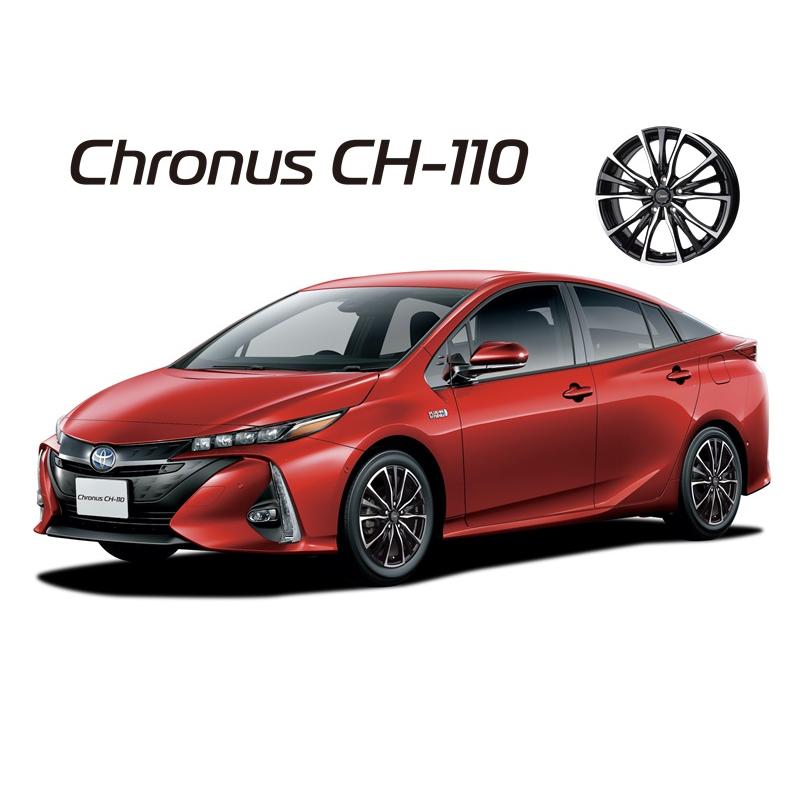 HOT STUFF ホットスタッフ chronus クロノス CH-110 アルミホイール 4本セット 16インチ 6.5J +50 5/114.3 (送料無料一部地域除 ...