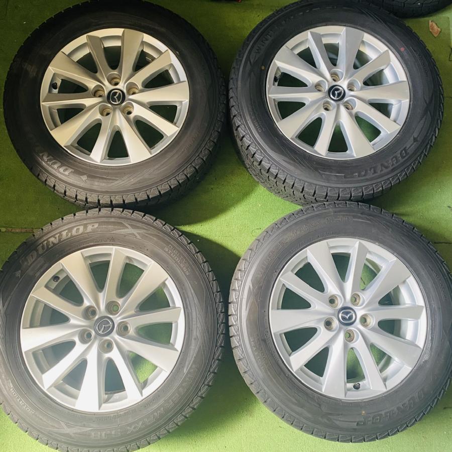 225/65R17 スタッドレス ホイールセット 四本 マツダ cx-5 純正 2017年 ダンロップ バリ山 冬タイヤ :2023060504:タイヤリユース渡辺 - 通販 - Yahoo ...