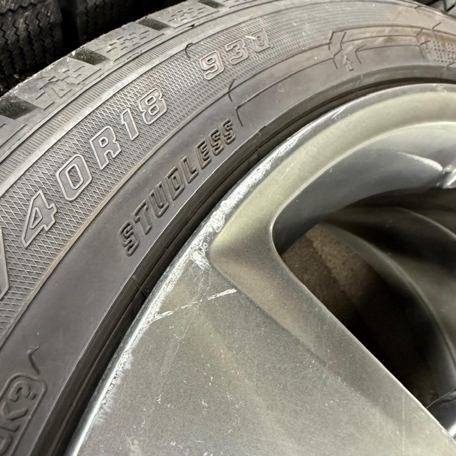 アイスナビ 7 245/40R18 スタッドレス ホイールセット 四本 スバル 純正 WRX STi 18インチ 冬タイヤ グッドイヤー レヴォーグ 等 : タイヤリユース渡辺 - 通販 ...