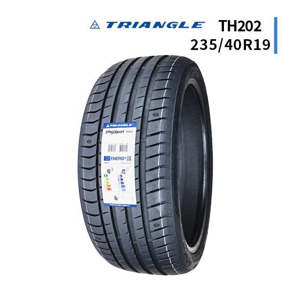 235/40R19 2024年製造 新品サマータイヤ TRIANGLE EffeX Sport TH202 送料無料 トライアングル 235 ...