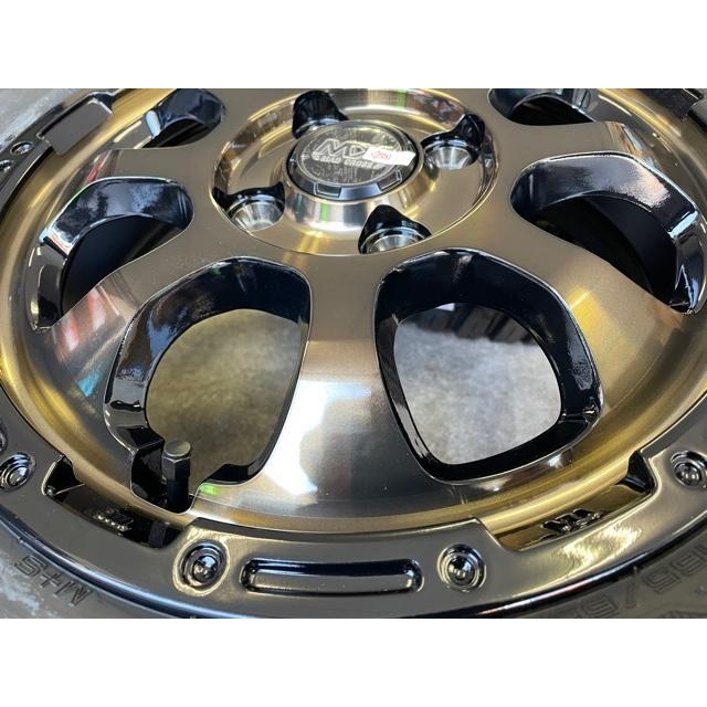 4本セット MAD CROSS GRACE マッドクロス 14X4.5J 4 100 45 ブロンズ MUDSTAR radial M T ...